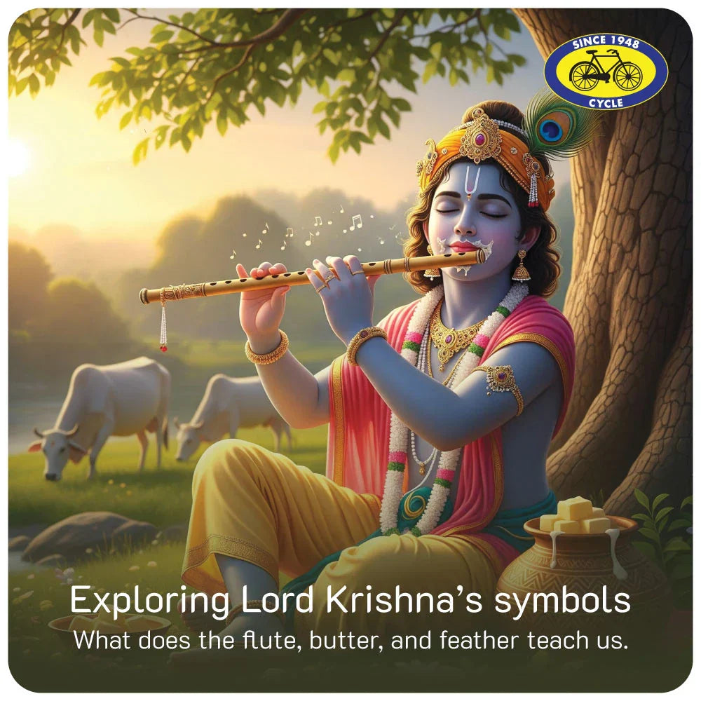 Exploring Krishna’s symbols: What do his flute, butter & feather teach ...