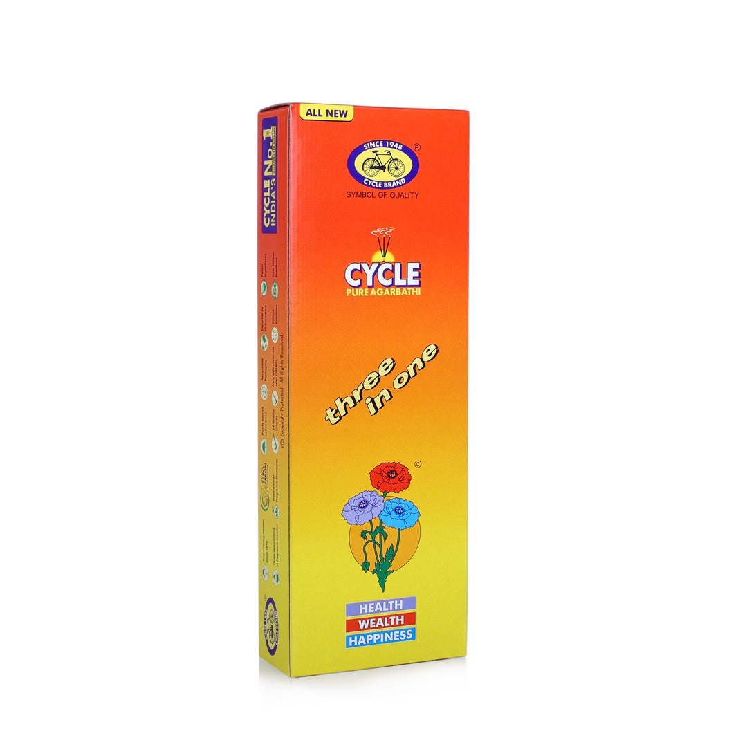 Three in One Agarbatti Combo - Pack of 2 (250gm per Pack) – Cycle.in