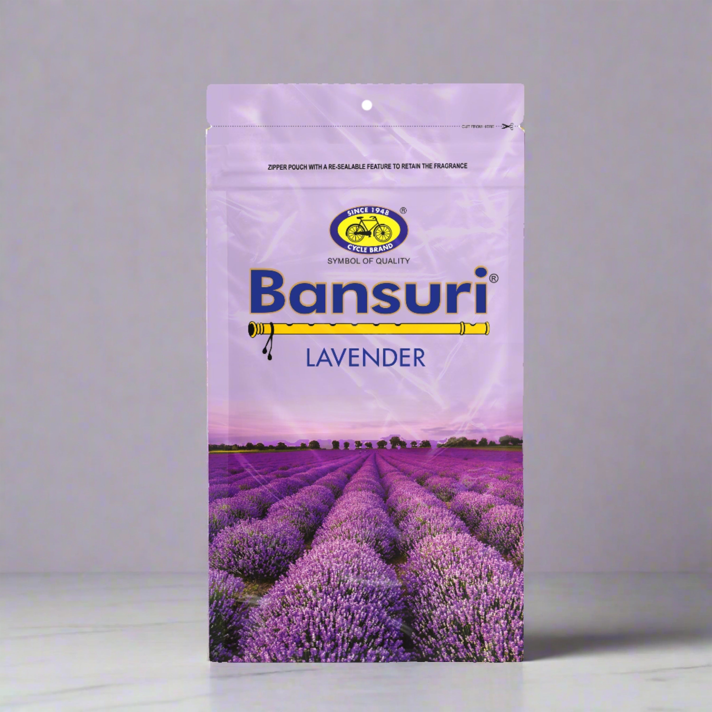 Bansuri Lavender Agarbatti - 120gm – Cycle.in