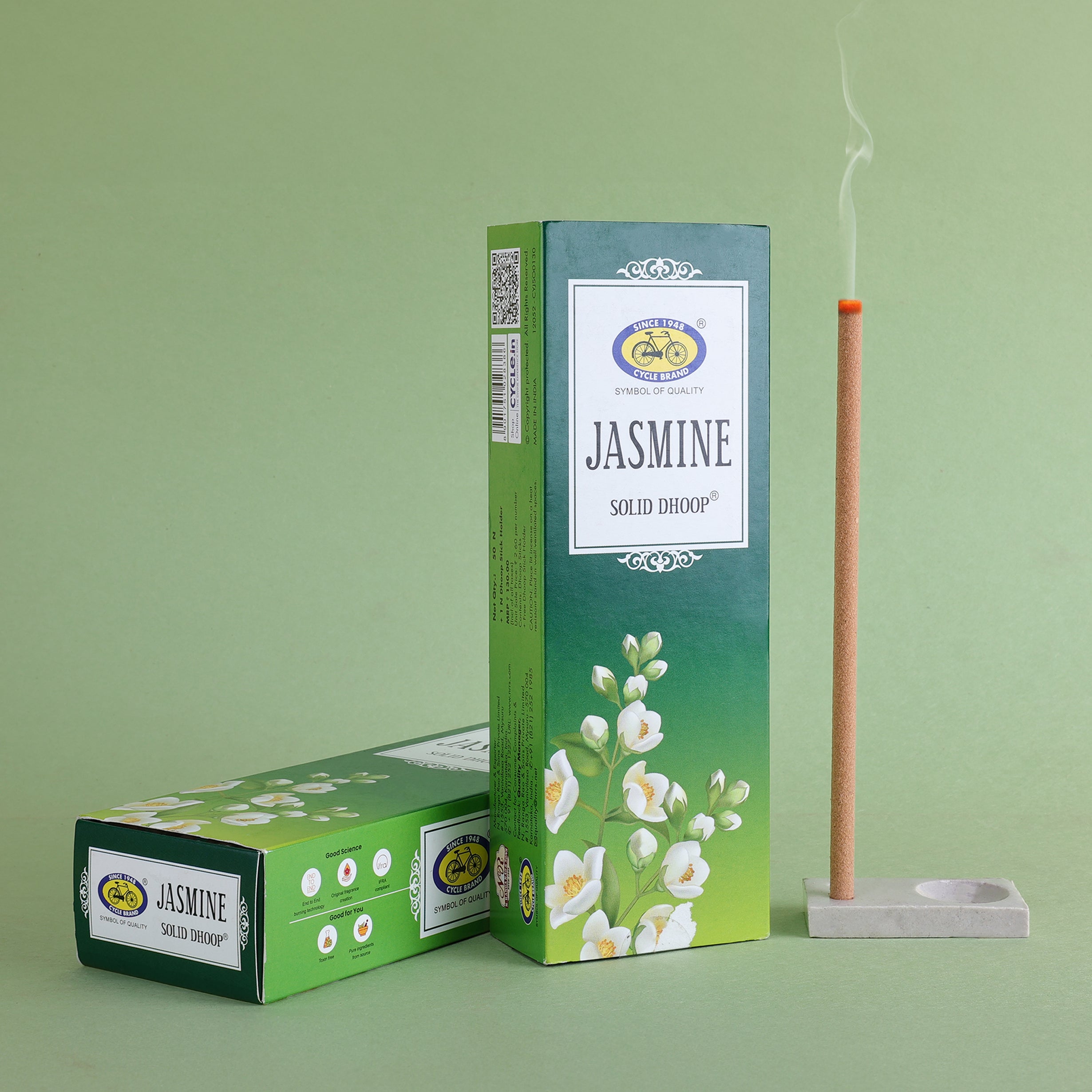 Jasmine Bambooless Solid Dhoop – Cycle.in
