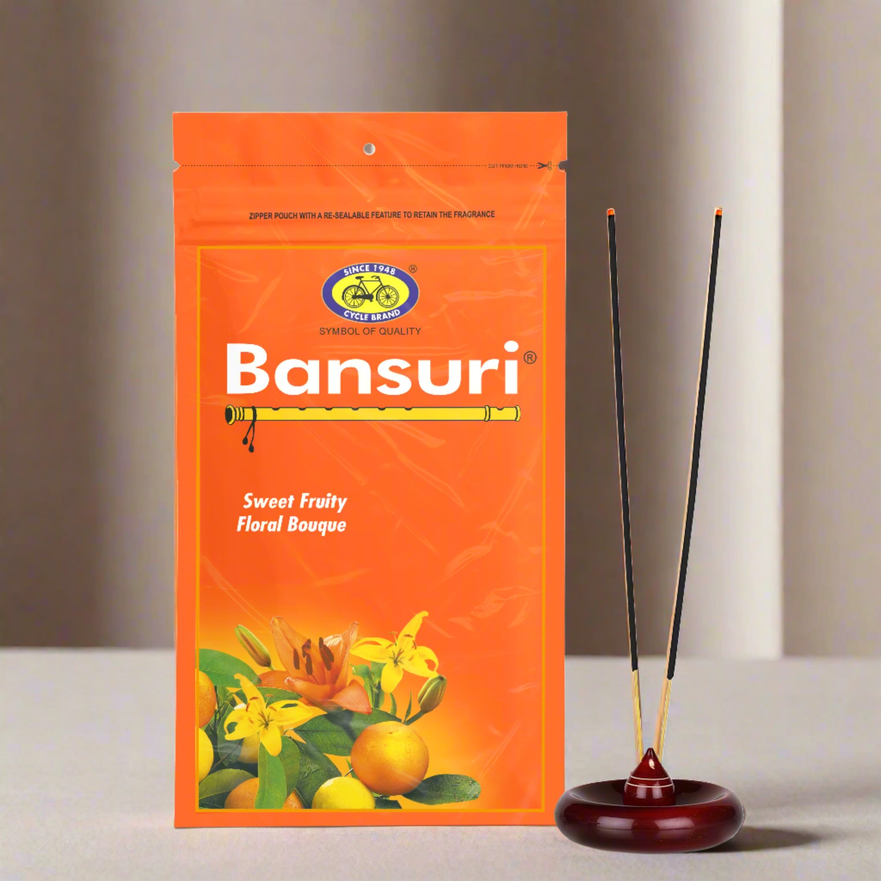 Bansuri Classic Agarbatti - 120gm – Cycle.in