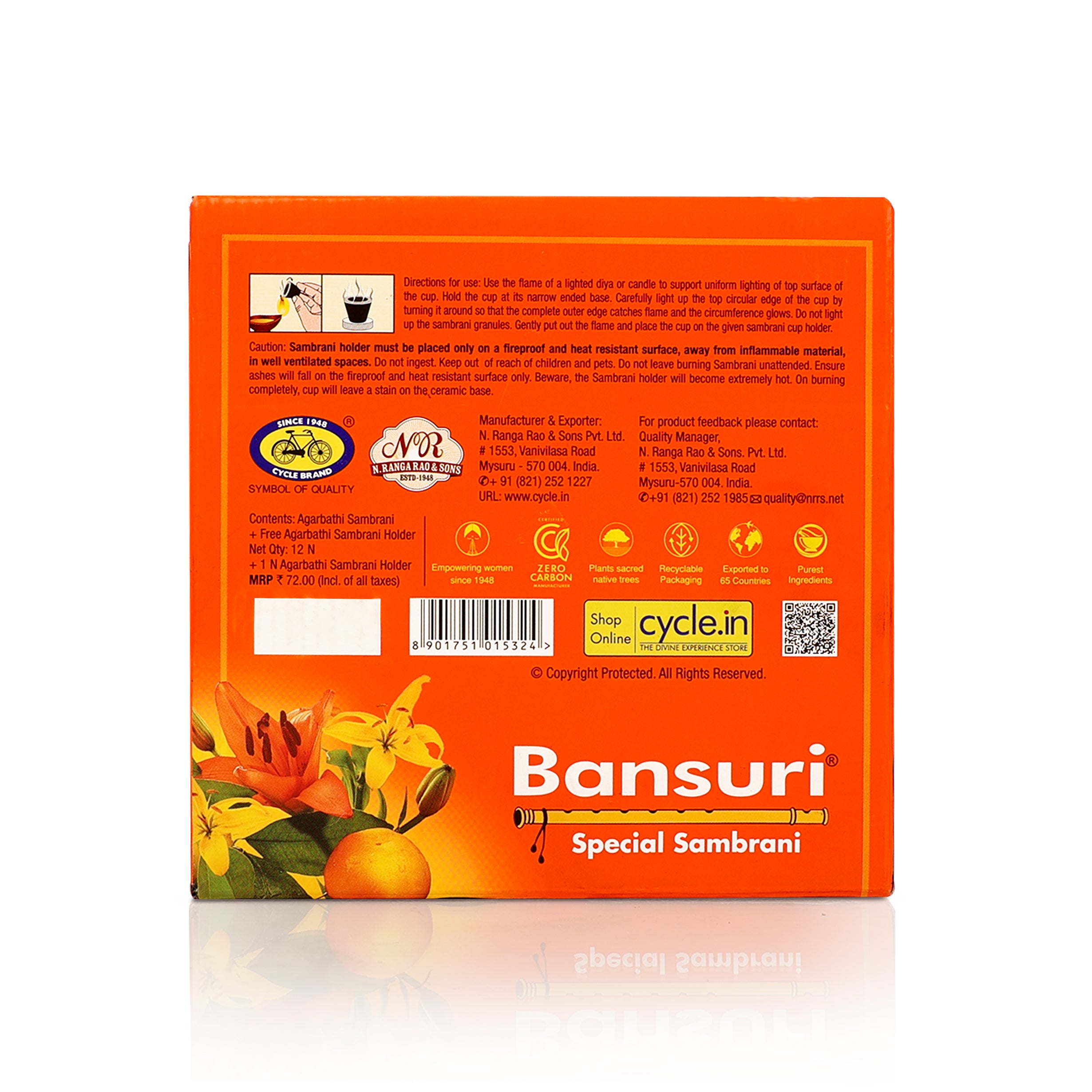 Bansuri Cup Sambrani Pack of 4 Havan Cups – Cycle.in