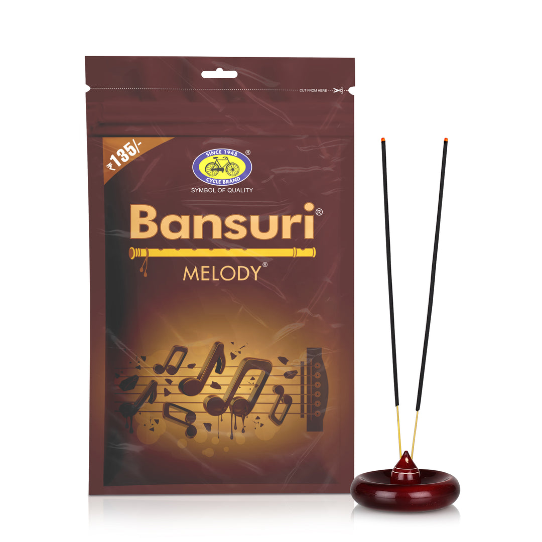 Bansuri Agarbatti Combo - Classic, Melody, Beats, Vibe – Cycle.in
