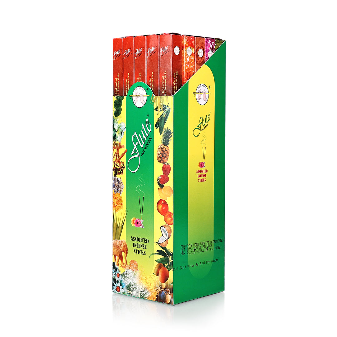Flute Assorted Incense - 25 Packs Combo – Cycle.in
