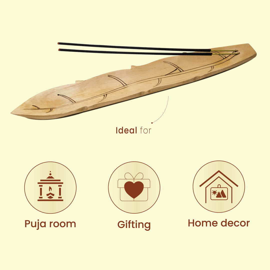 Handcrafted Leaf Ash Catcher - Natural – Cycle.in