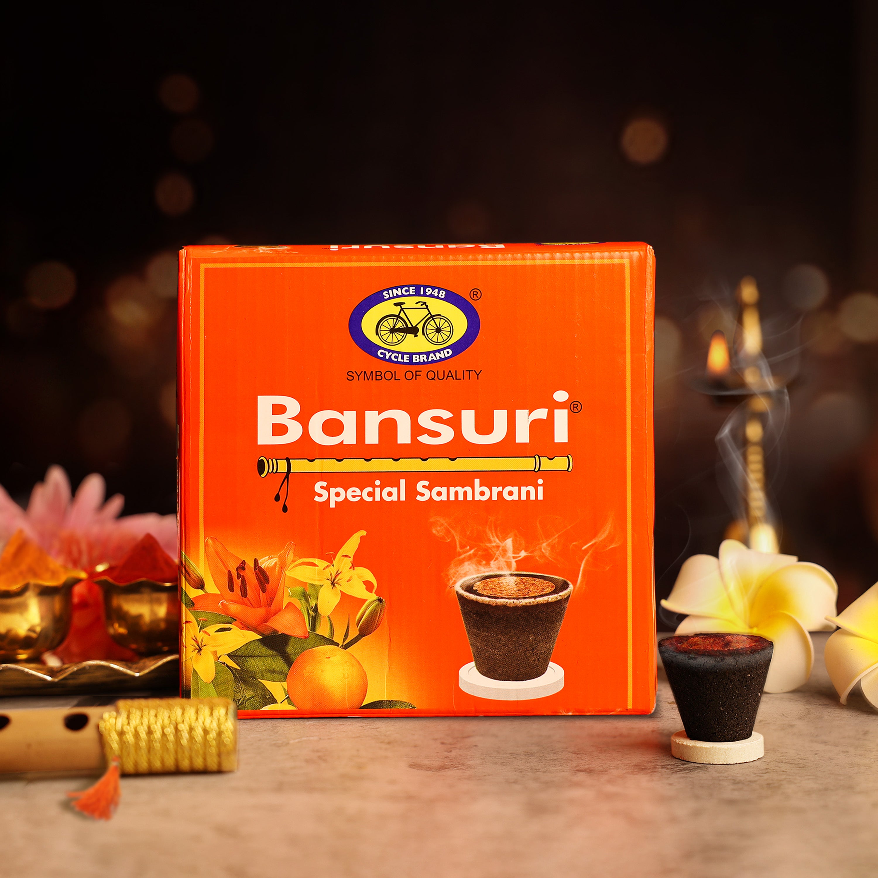 Bansuri Special Cup Sambrani - 12N Pack – Cycle.in