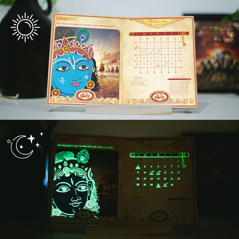 Buy Cycle Bhagavad Gita Calendar Online – Cycle.in