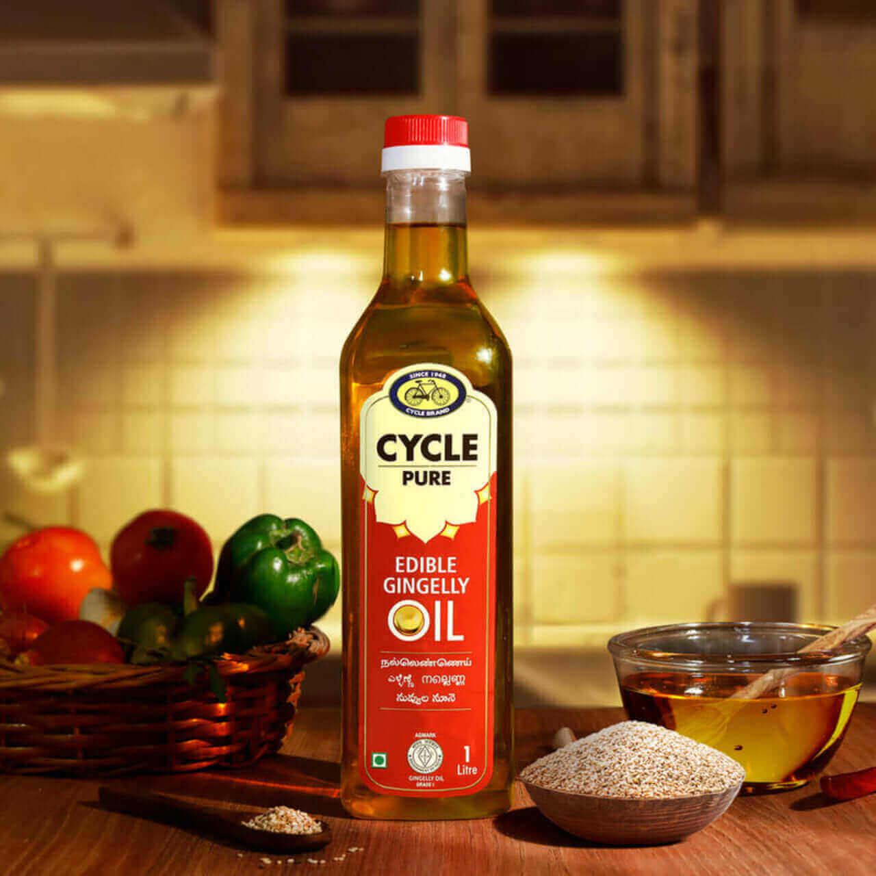 Shop Pure Edible Gingelly Oil for Healthy Cooking – Cycle.in