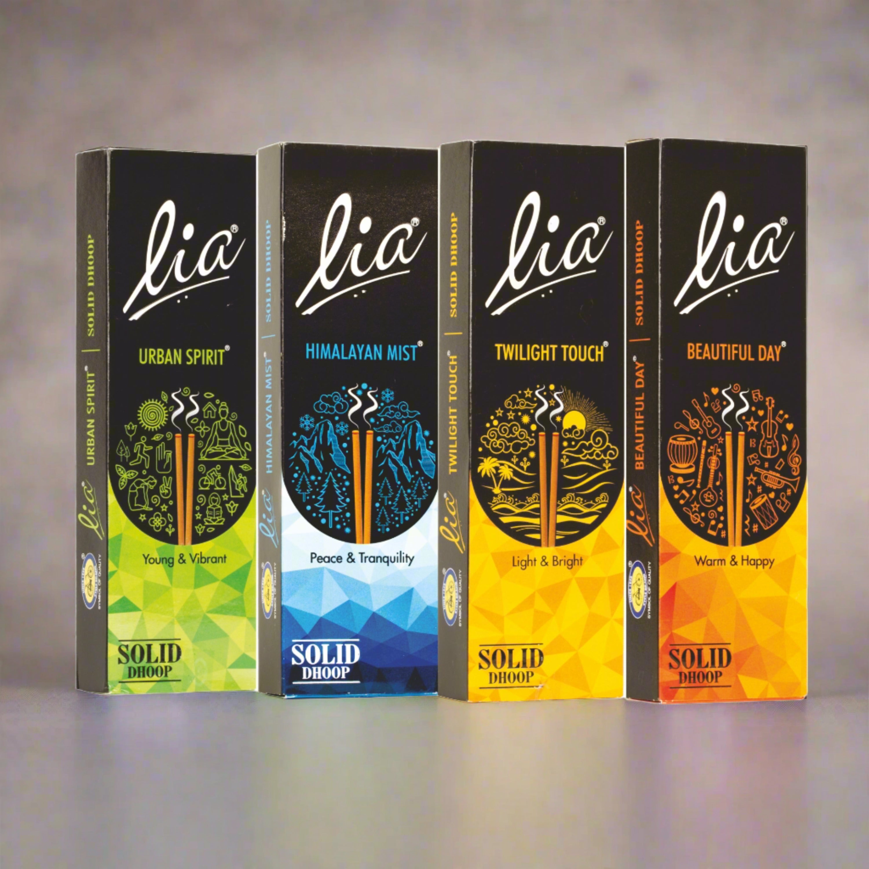 Lia Solid Dhoop Sticks With Holder - Pack of 4 – Cycle.in