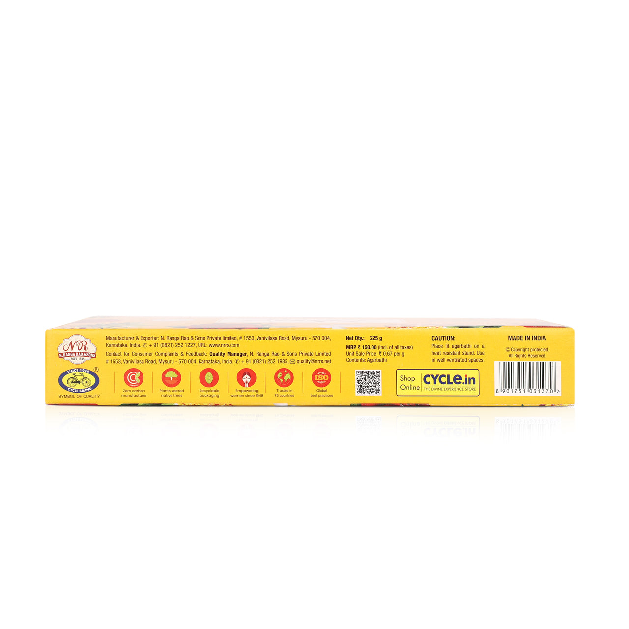 Buy FLUTE Assorted Agarbatti - Anarasiya, Shivuli, Gulabee – Cycle.in