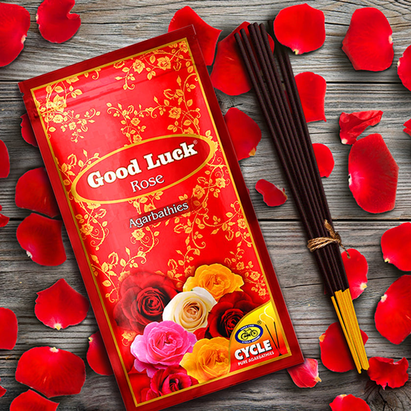 Goodluck Rose Agarbatti - Premium Rose Incense Sticks – Cycle.in