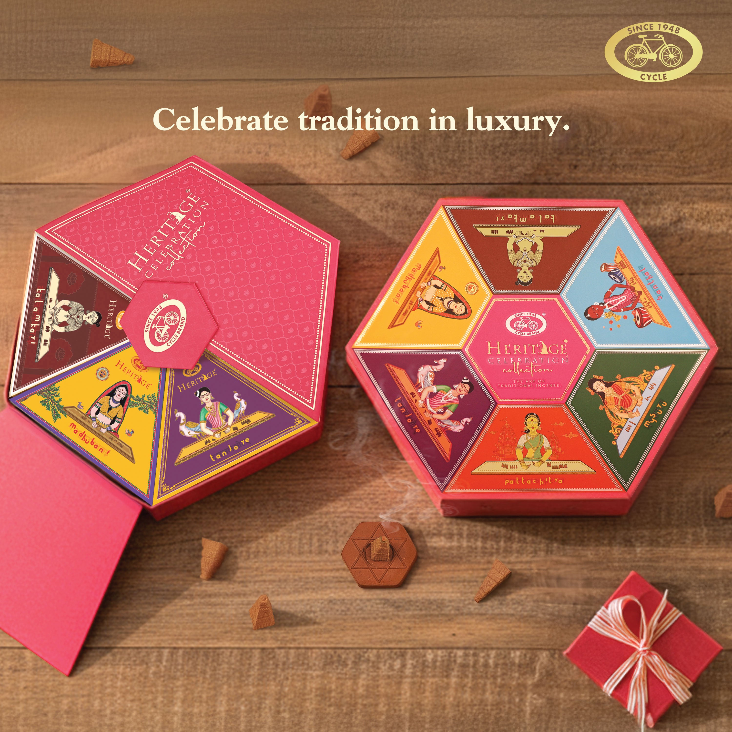 Heritage Celebrations Temple Cones for Divine Fragrance – Cycle.in