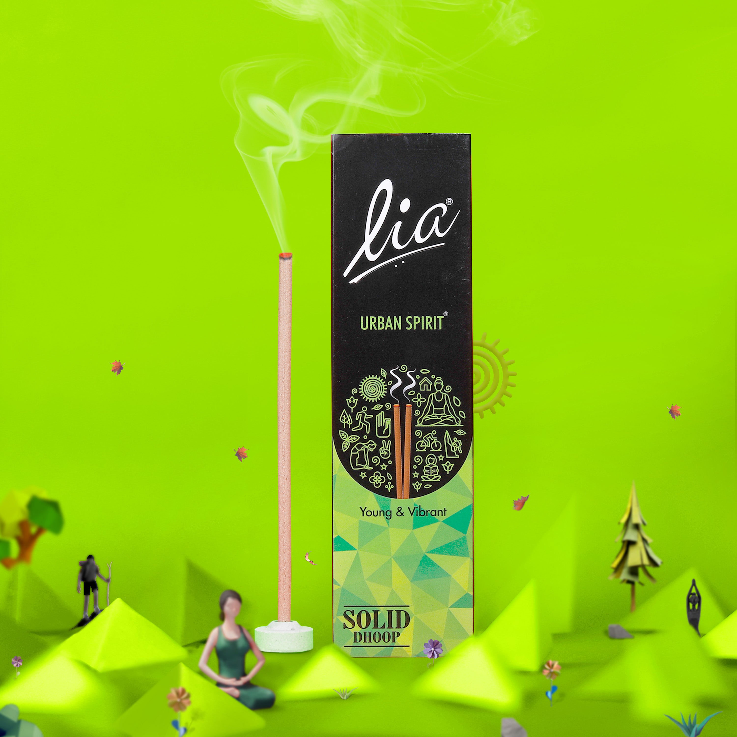 Urban Spirit Solid Dhoop - Bambooless Incense – Cycle.in