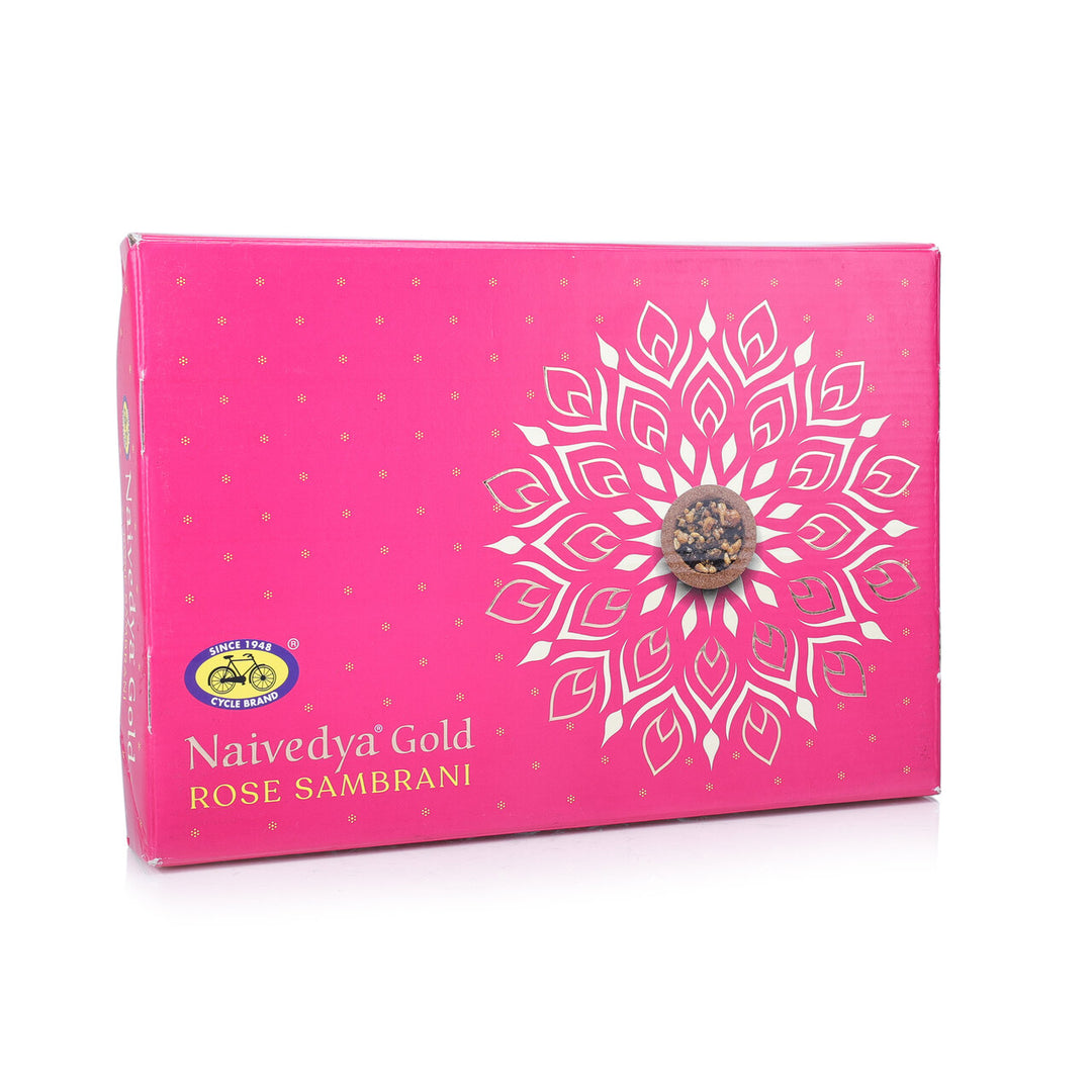 Naivedya Gold Rose Cup Sambrani – Cycle.in