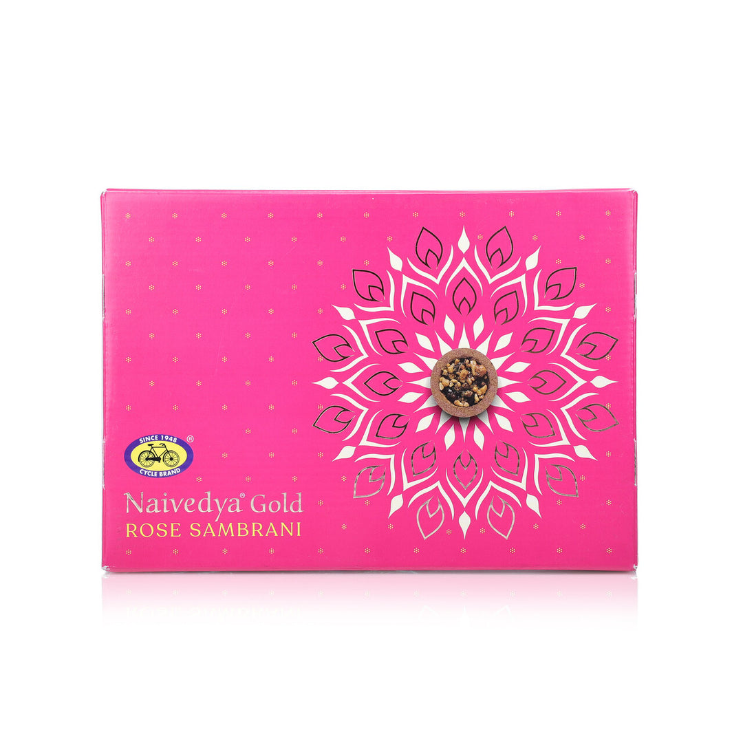 Naivedya Gold Rose Cup Sambrani – Cycle.in