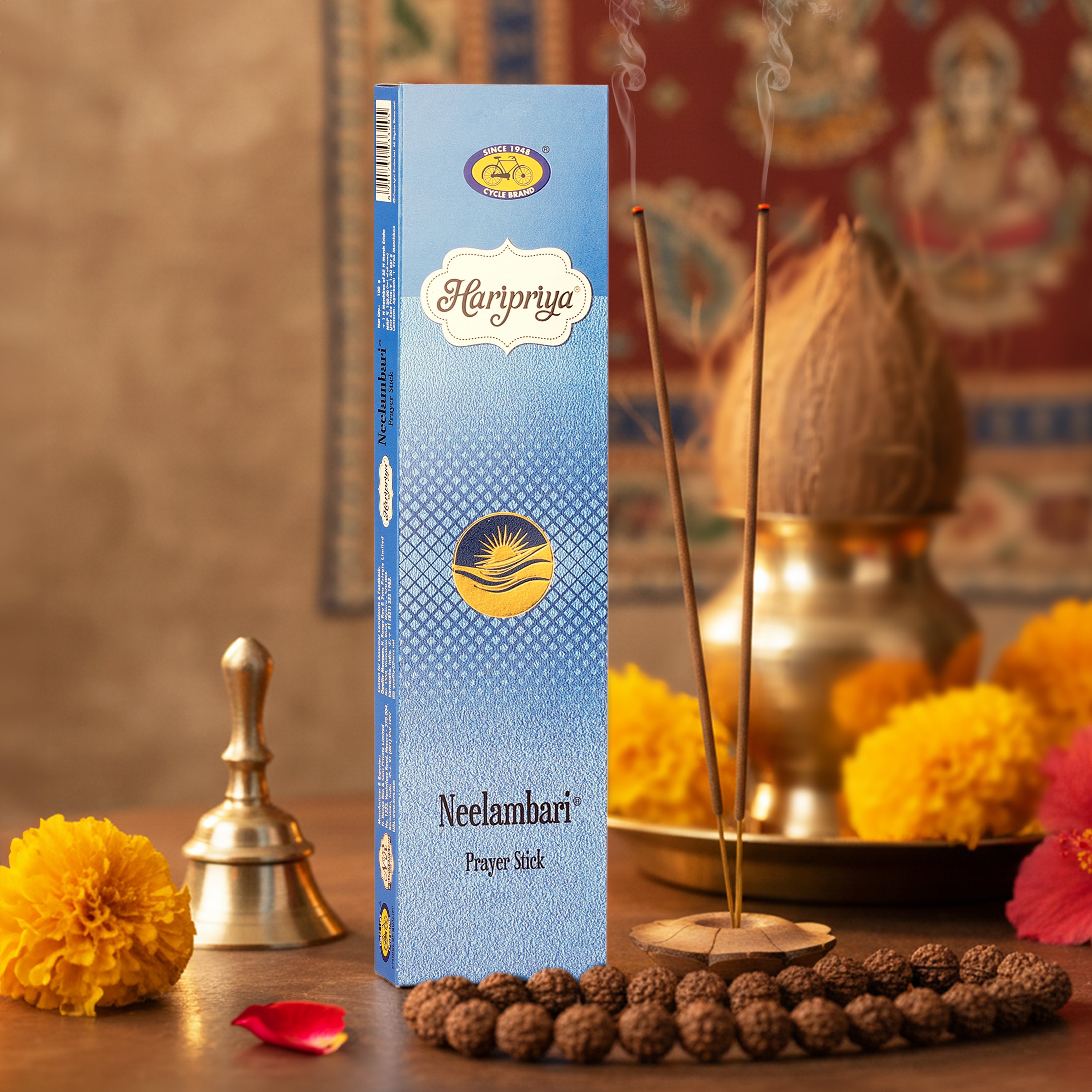 Haripriya Neelambari - Calm Floral Fragrance for Meditation – Cycle.in