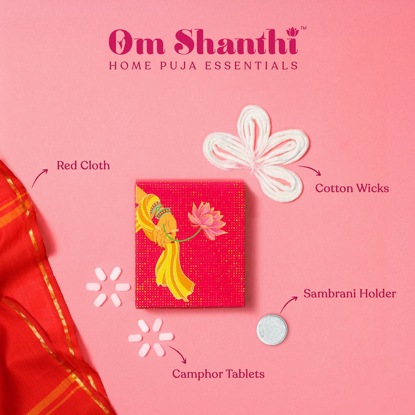 Om Shanthi Home Puja Essentials Box – Cycle.in