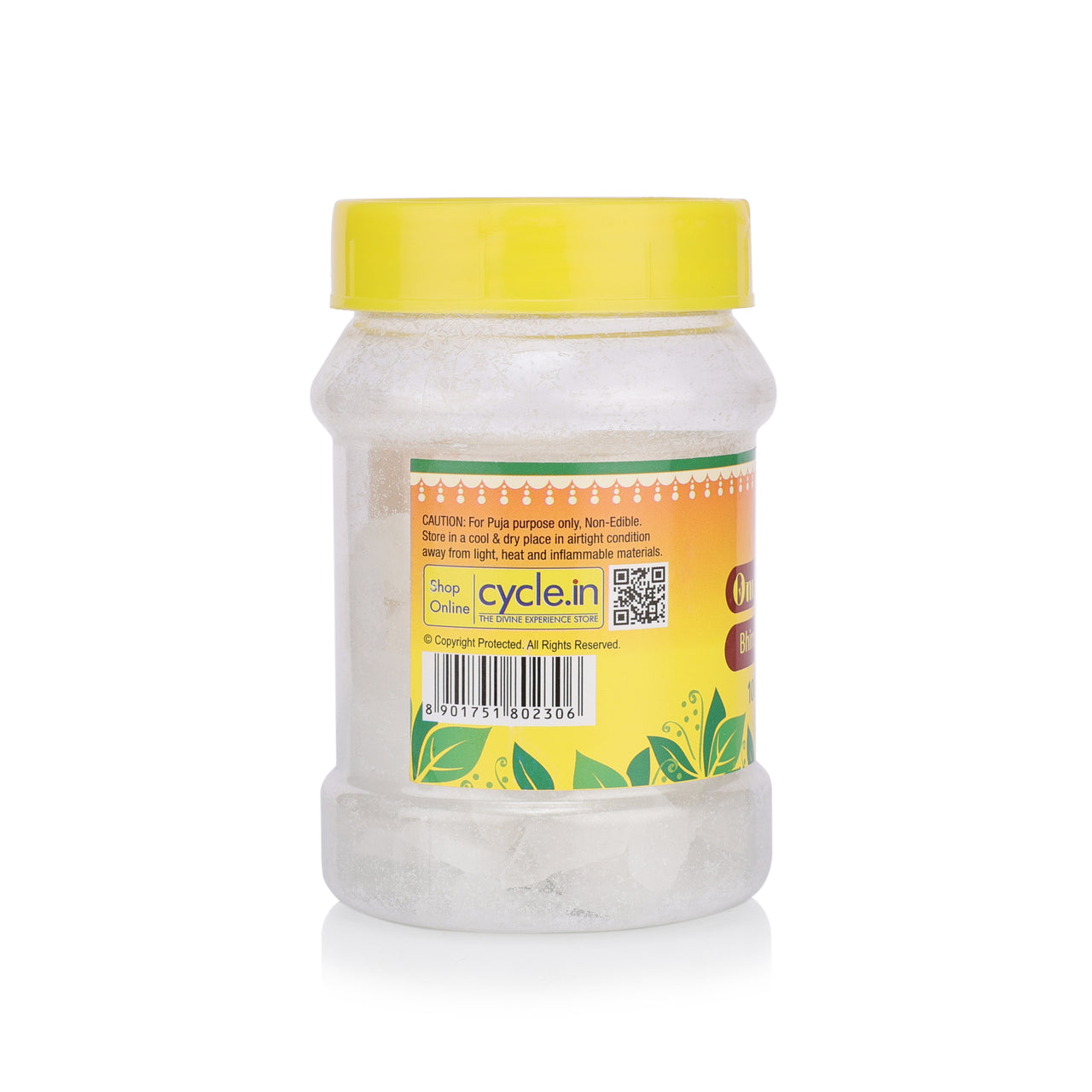 Cycle Om Shanthi Bhimseni Camphor – Pure Karpur for Puja – Cycle.in