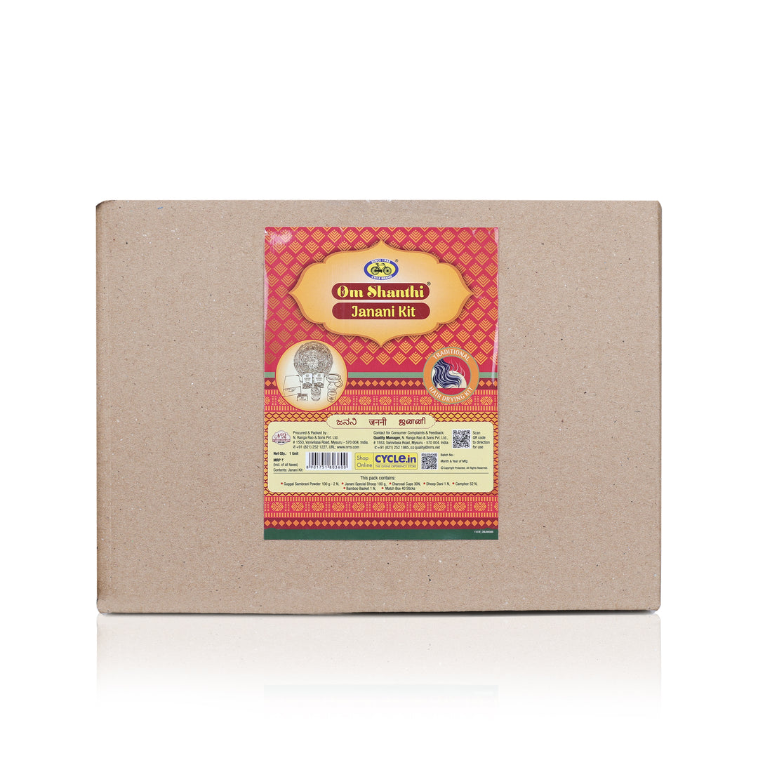 Om Shanthi Janani Kit For Hair Care – Cycle.in