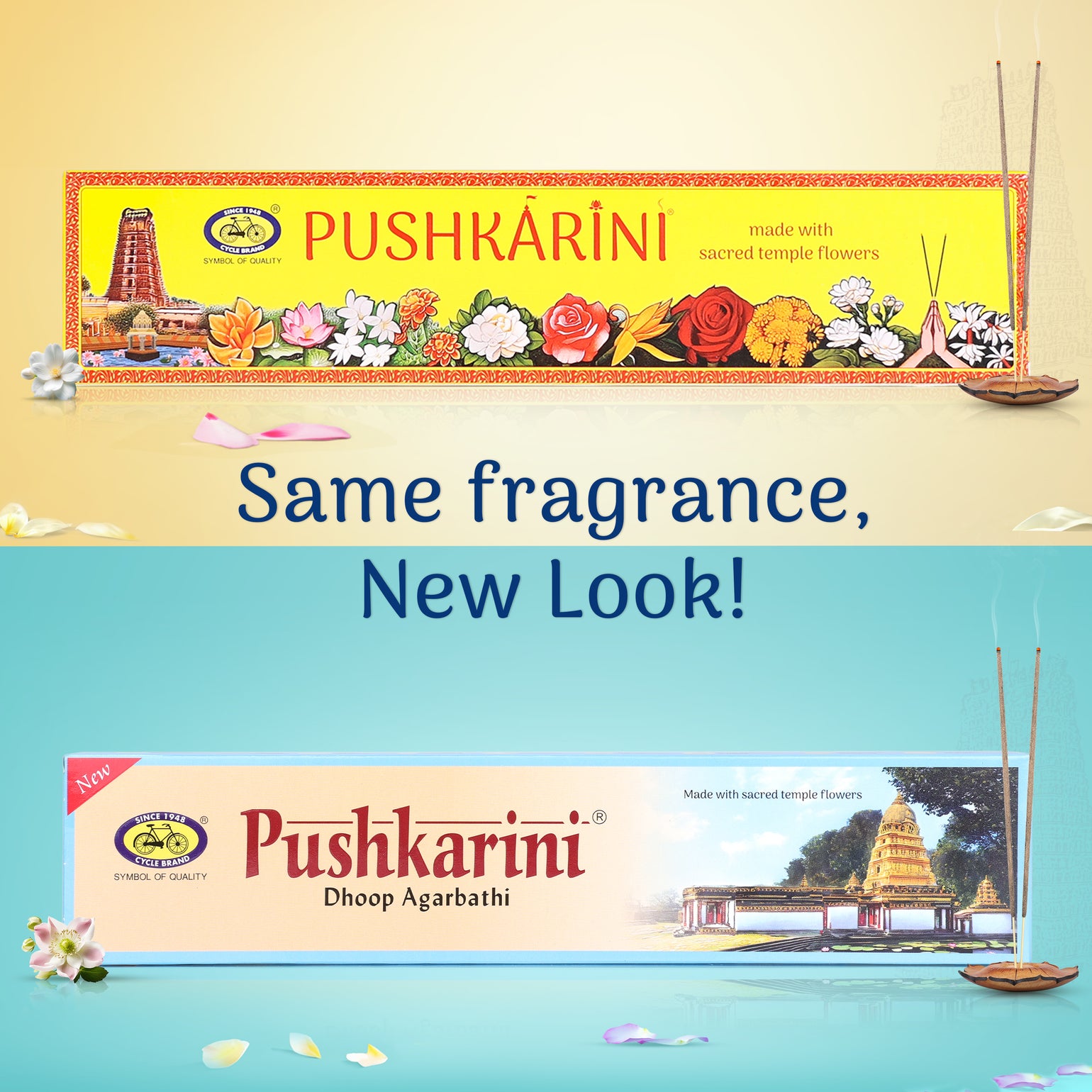 Pushkarini Dhoop Bathi Made from Sacred Temple Flowers – Cycle.in