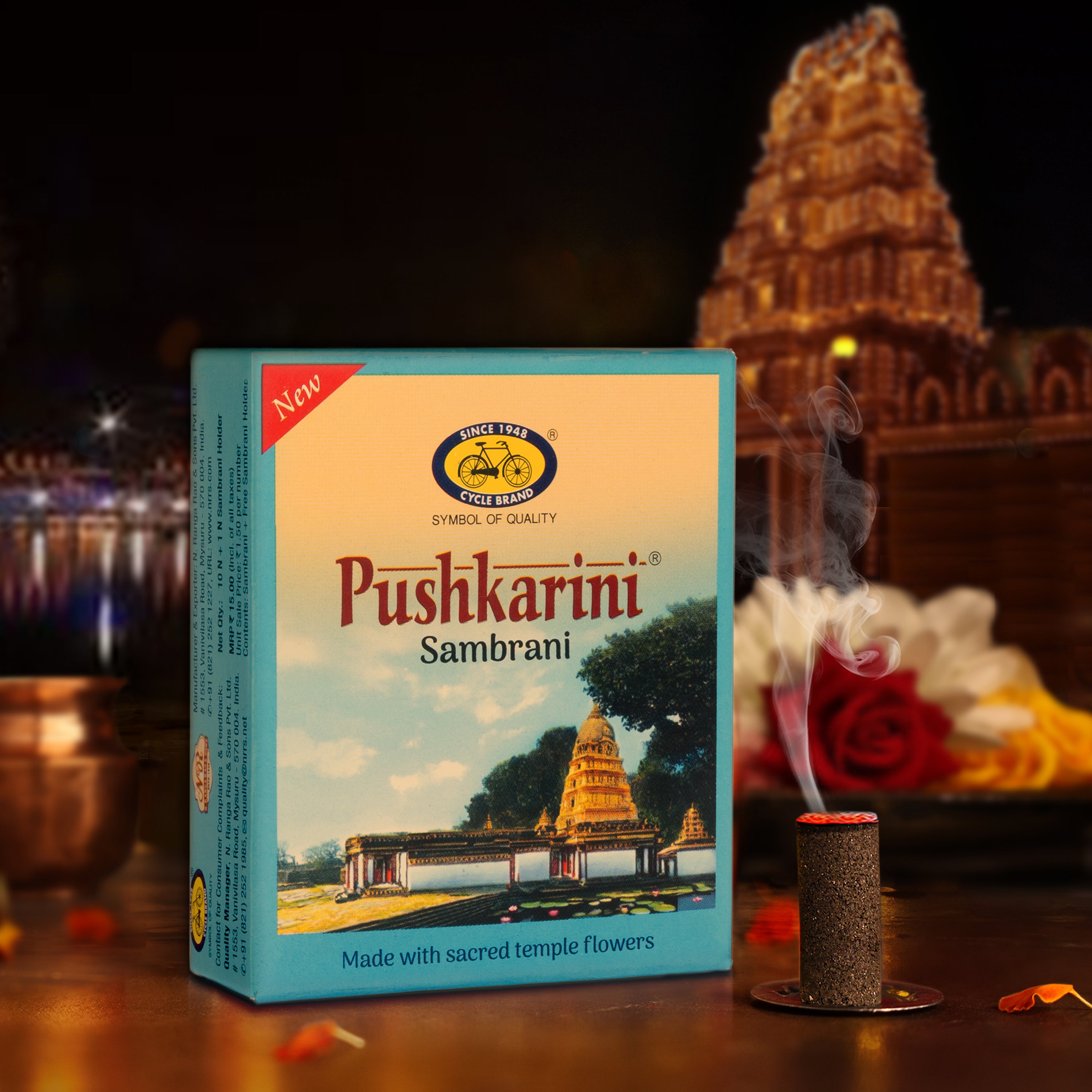 Buy Pushkarini Stem Sambrani For Fragrance – Cycle.in