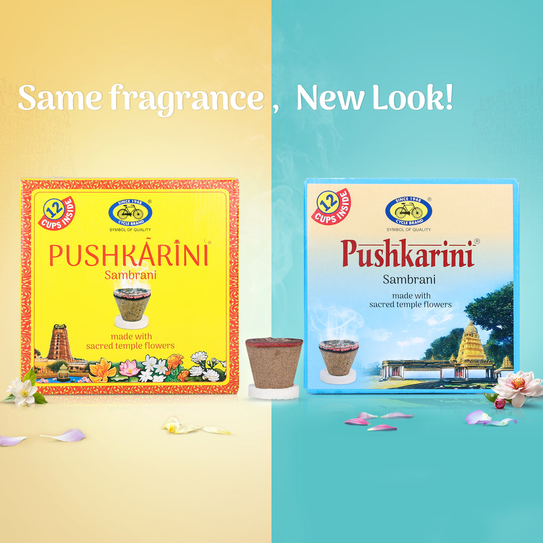 Pushkarini Sambrani Cups - Pack of 4 – Cycle.in