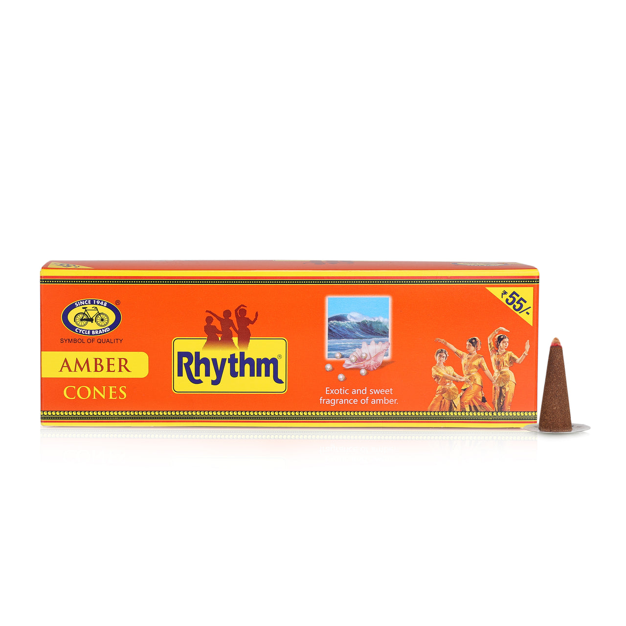 Rhythm Amber Incense Cones – Cycle.in