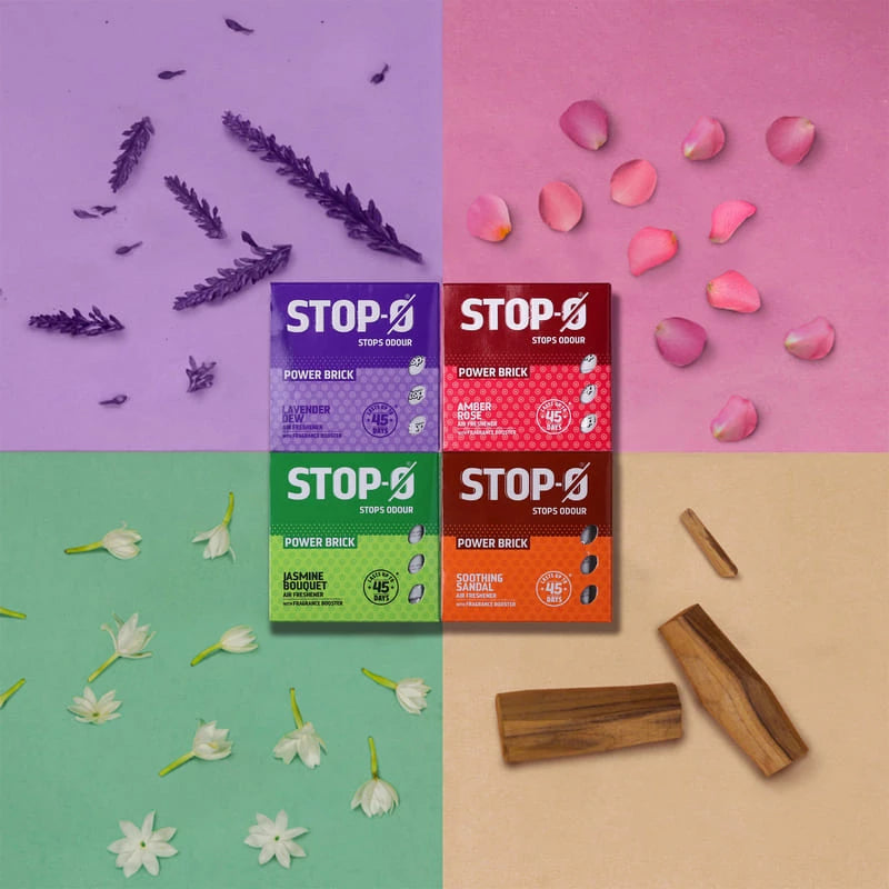 Stop-O 4 in 1 Scented Bricks Pack – Cycle.in