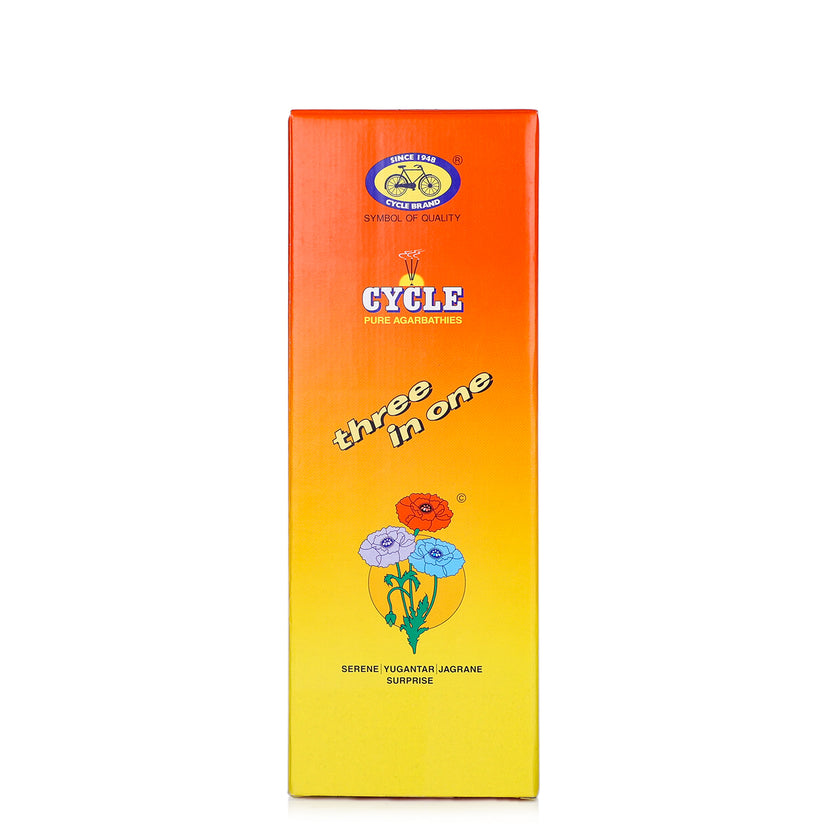 Three in One Agarbatti Combo - Pack of 6 – Cycle.in