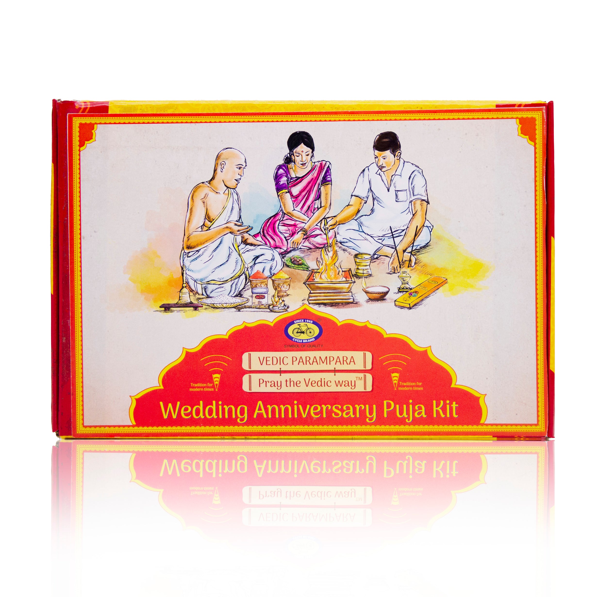 Vedic Parampara Wedding Anniversary Puja Kit – Cycle.in