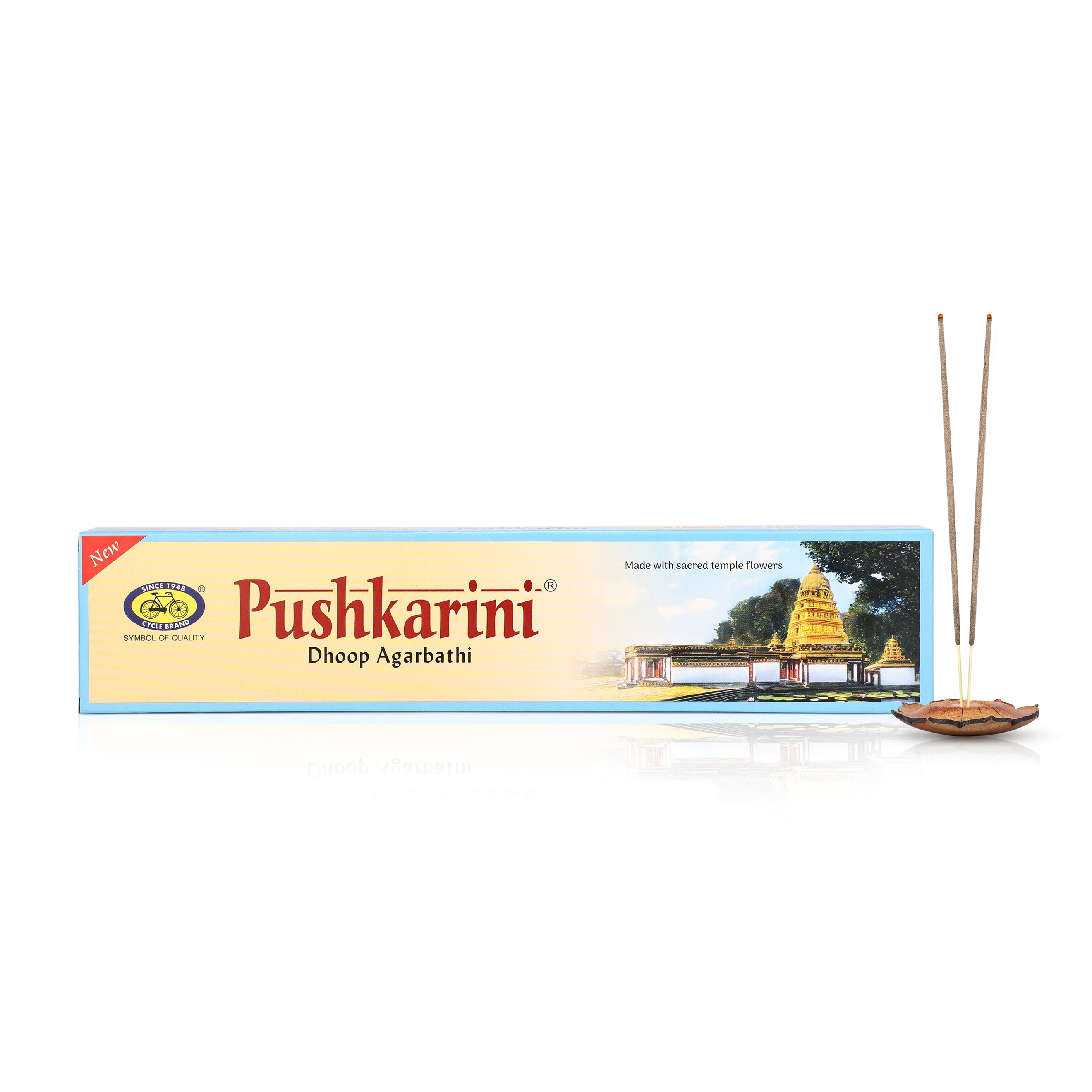 Buy Pushkarini Dhoop Bathi | Natural Temple Flower Incense – Cycle.in