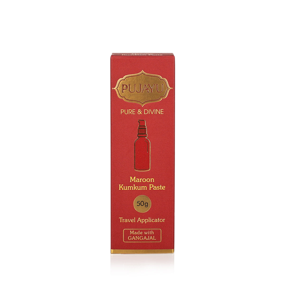 Pujayu Maroon Kumkum Paste – Cycle.in