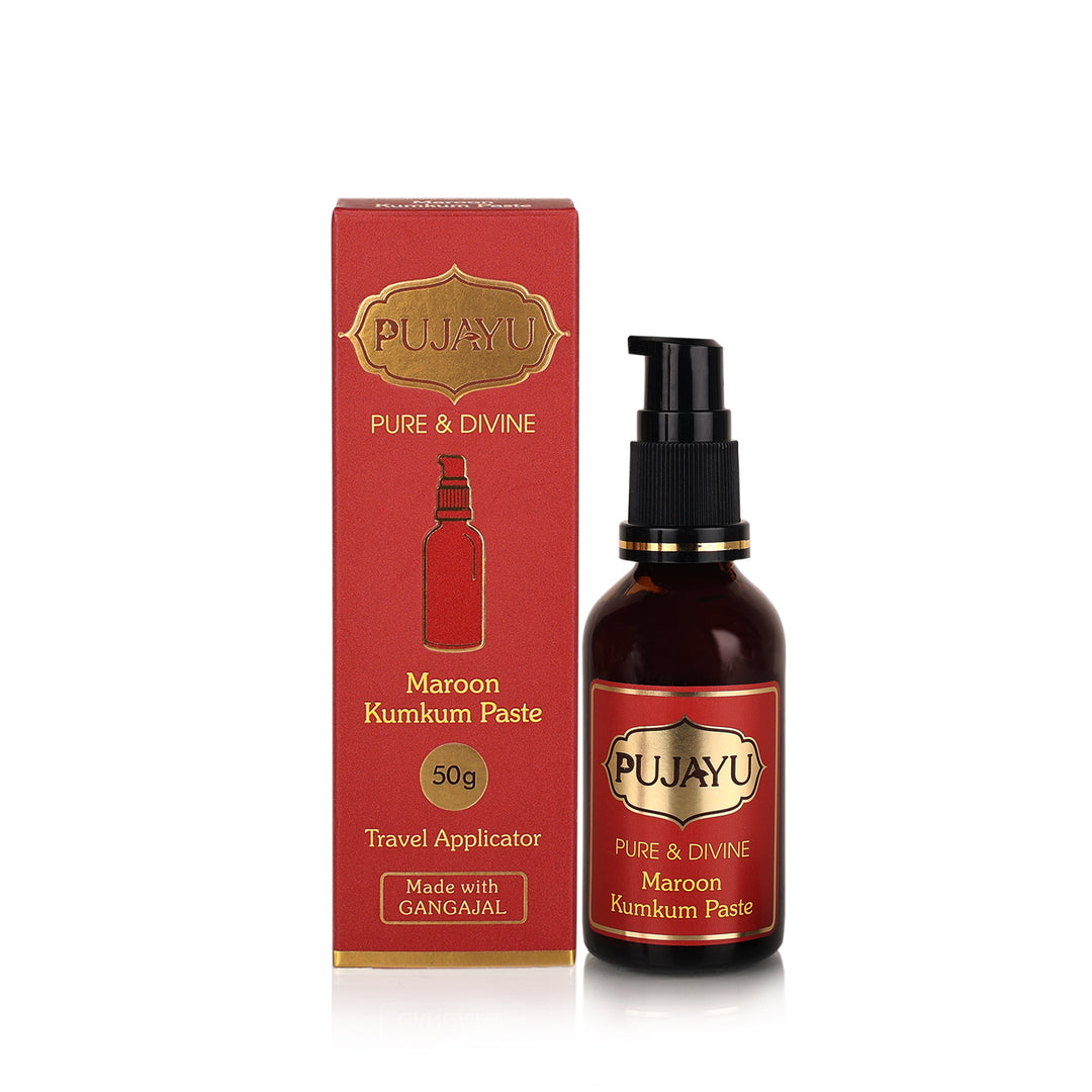 Pujayu Maroon Kumkum Paste – Cycle.in