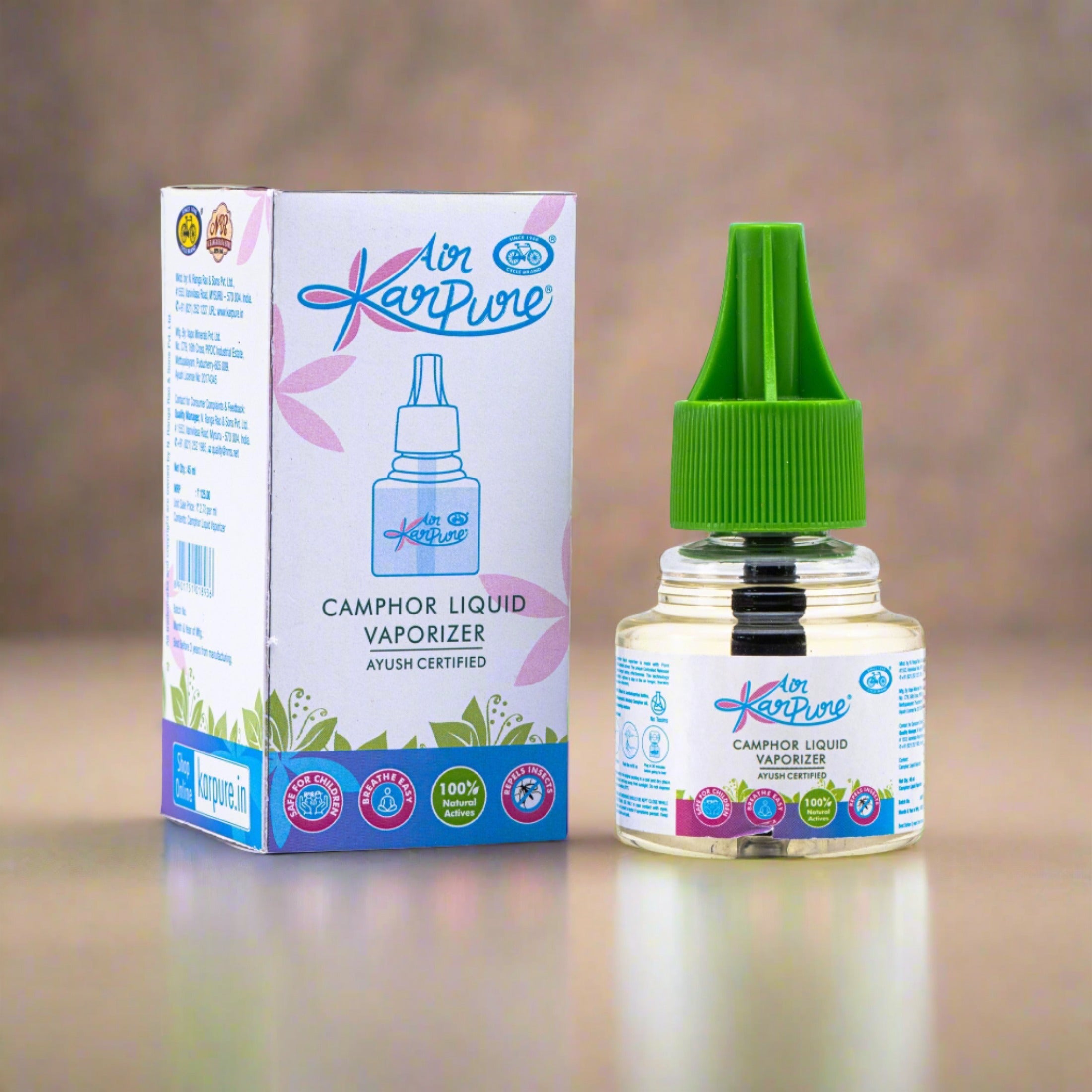 Karpure Camphor Liquid Vaporizer – Cycle.in