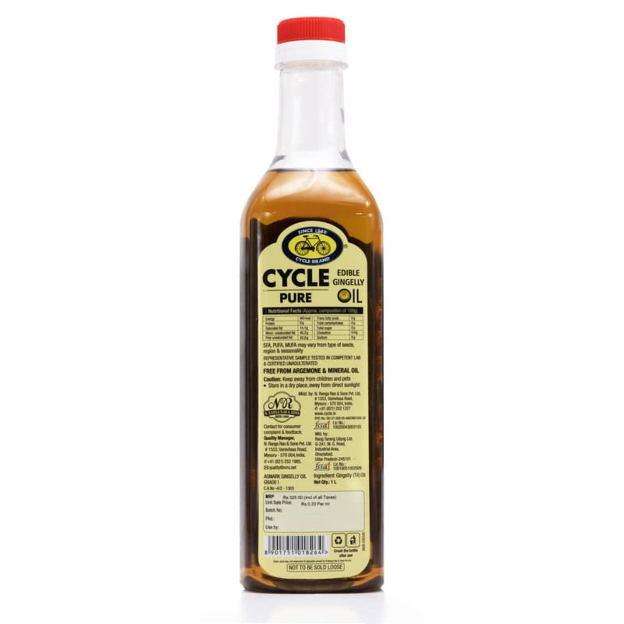 Shop Pure Edible Gingelly Oil for Healthy Cooking – Cycle.in