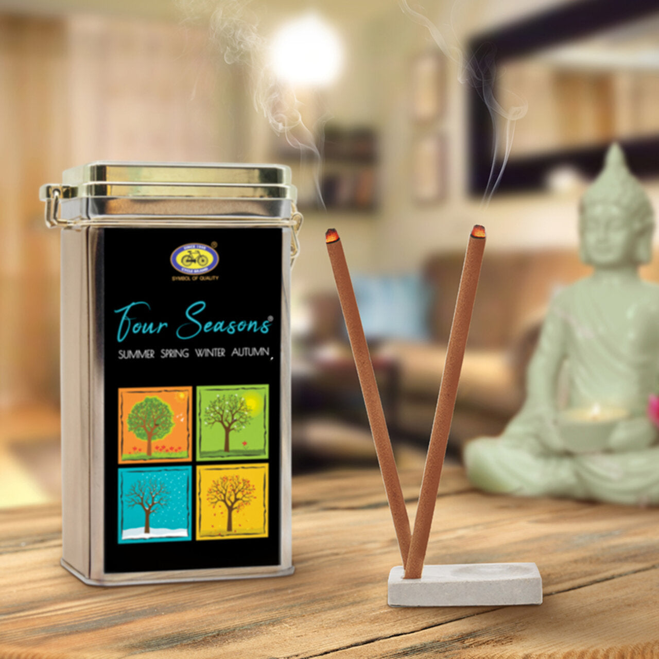 Four Seasons Premium Bambooless Incense – Cycle.in