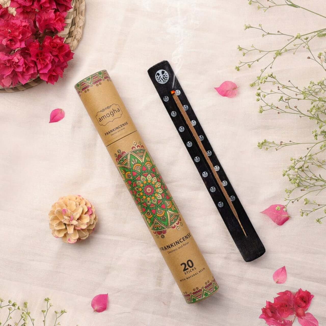 Amogha Frankincense Masala Incense Sticks – Cycle.in