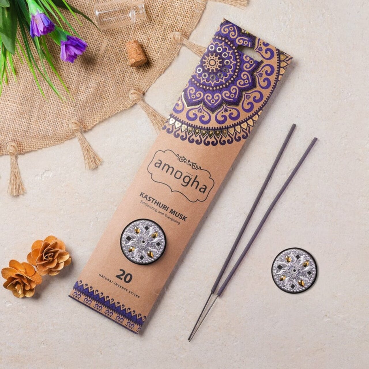 Amogha Kasturi Musk Incense Sticks – Cycle.in