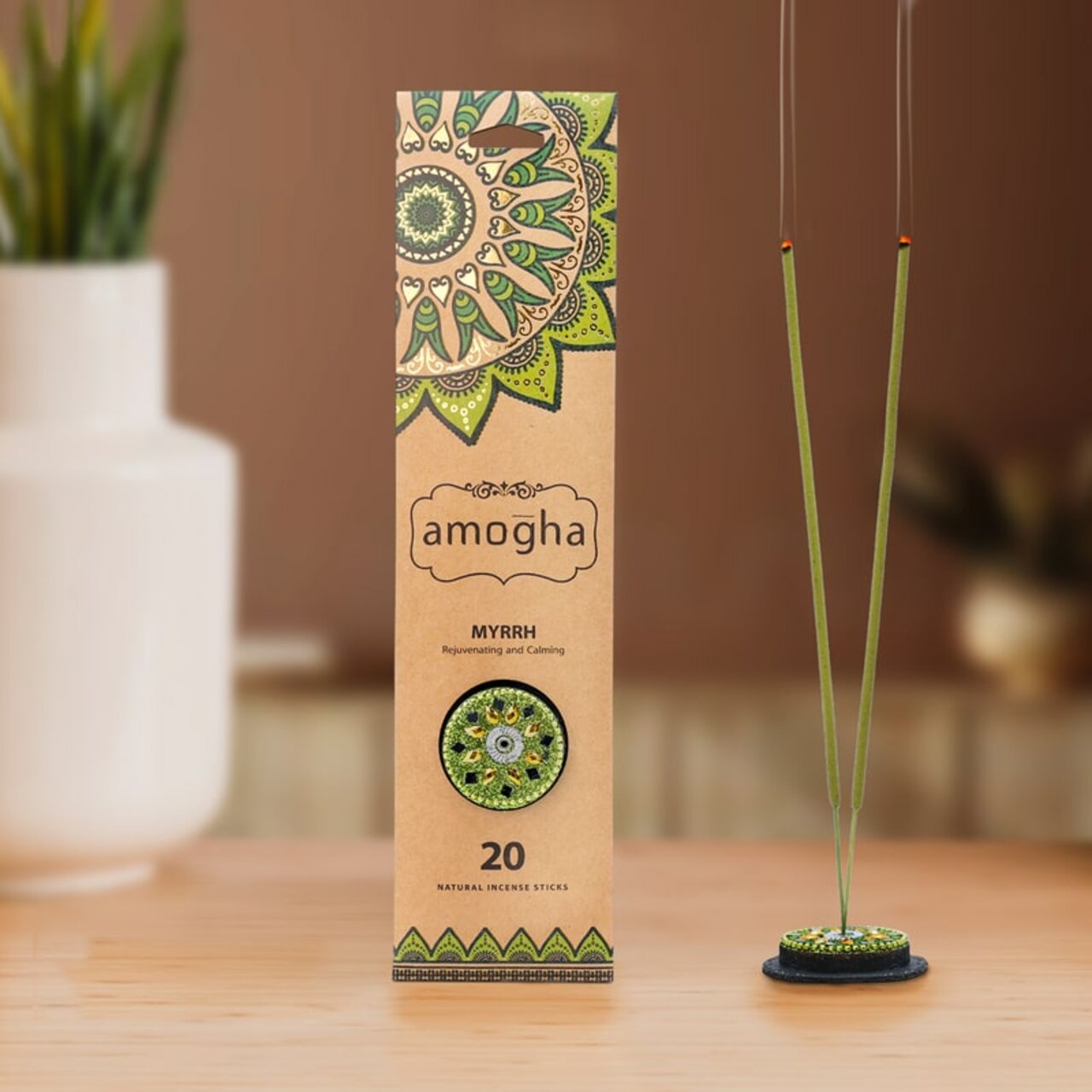 Amogha Myrrh Incense Sticks – Cycle.in