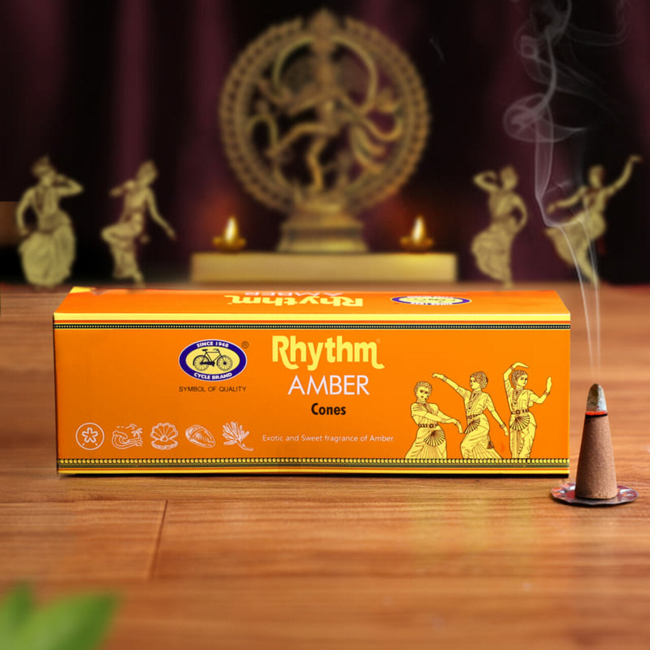 Rhythm Amber Cones (Charcoal-free & Bambooless) – Cycle.in
