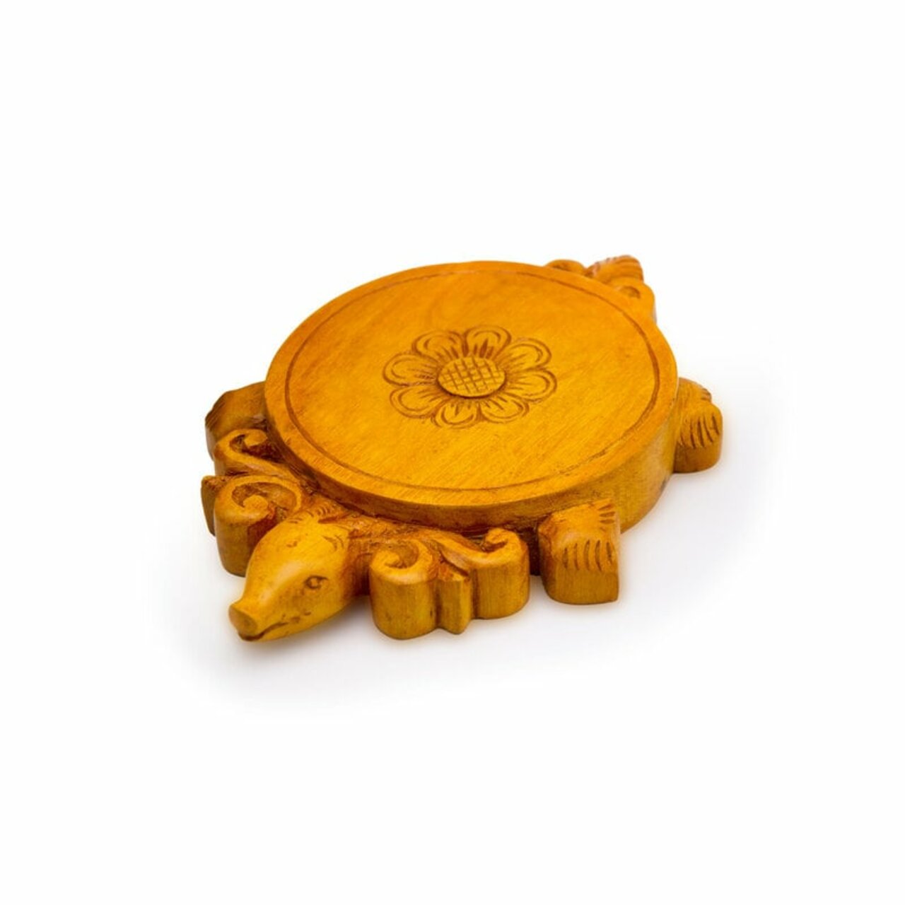 Handmade Jackfruit wood Koorma Asana/Koorma Peeta – Cycle.in