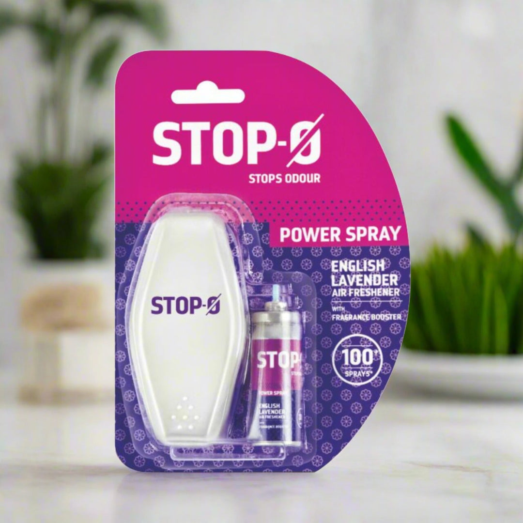 Stop-O One Touch Power Spray - English Lavender Air Freshener – Cycle.in